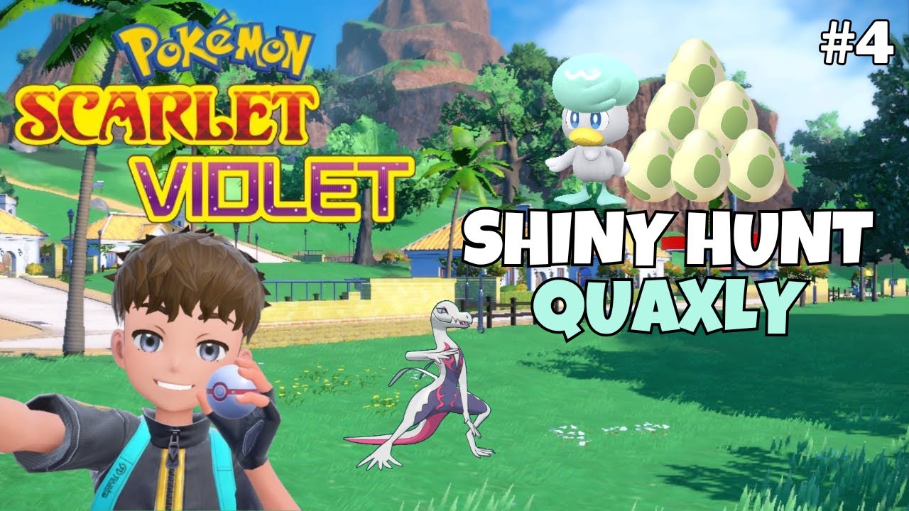🔴 Día 4 BUSCANDO A QUAXLY SHINY LUEGO SALAZZLE SHINY del día - YouTube