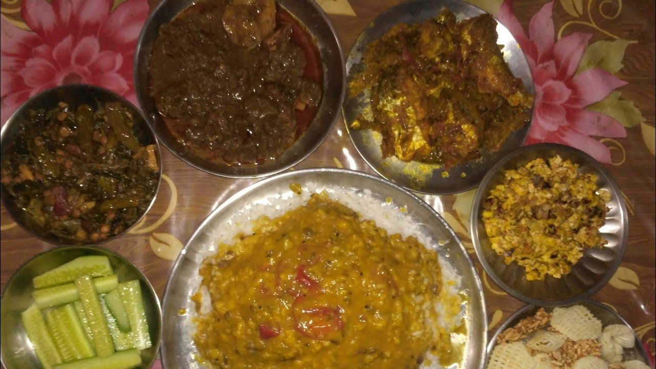 Eating Mutton Curry, Fish Curry, Scrambled Eggs with Rice / By - SAVAGE ...