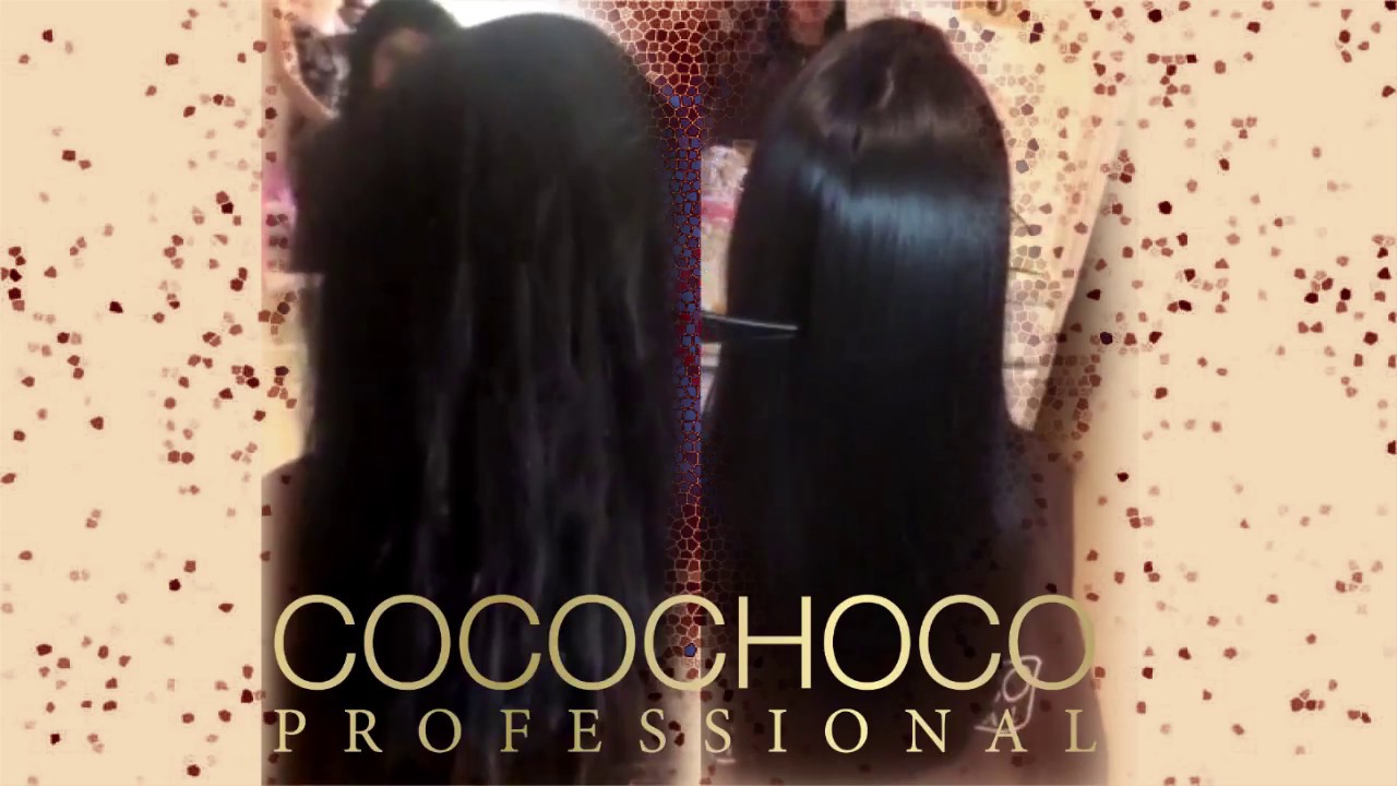 COCOCHOCO perfect solution for dark and frizzy hair - YouTube