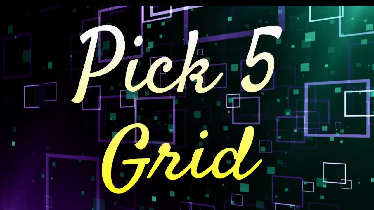 Pick 5 Lottery Grid for 1/25/25 Winning Strategy Workout #Lottery # ...