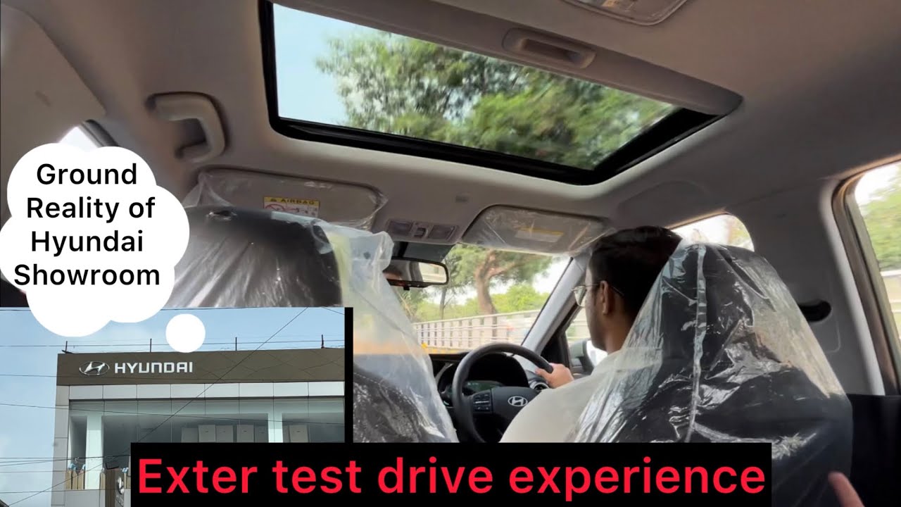 Hyundai Exter driving review | exter walk around | exter test drive ...