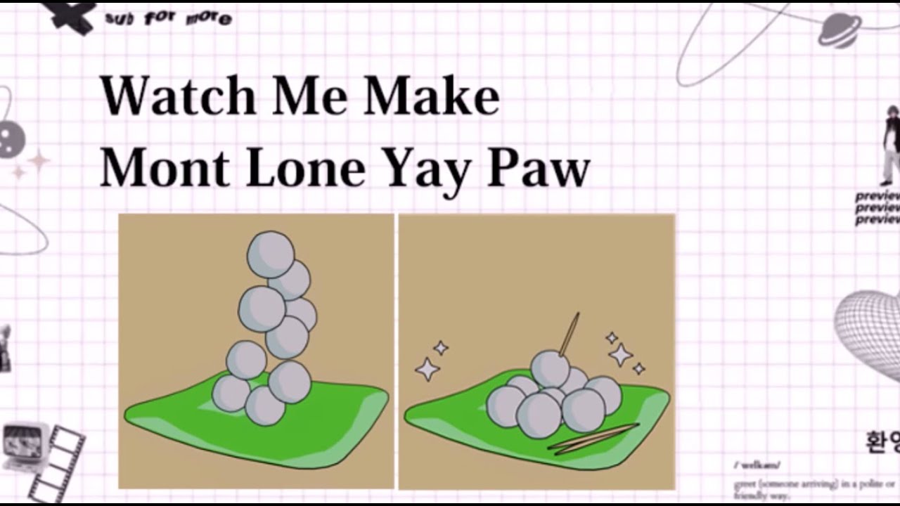 watch me make Mont Lone Yay Paw - YouTube