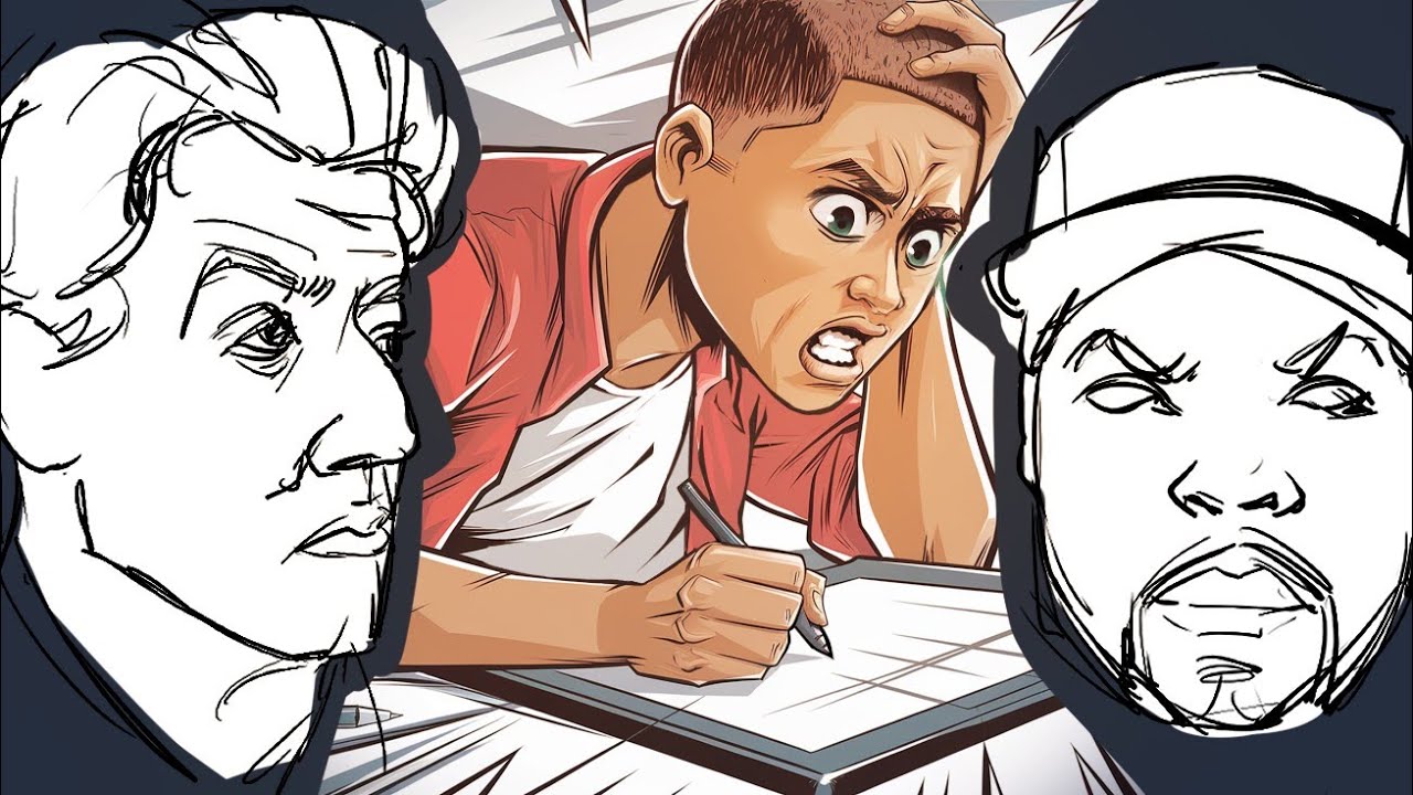 I tried to draw 50 portraits in 1 hour - YouTube