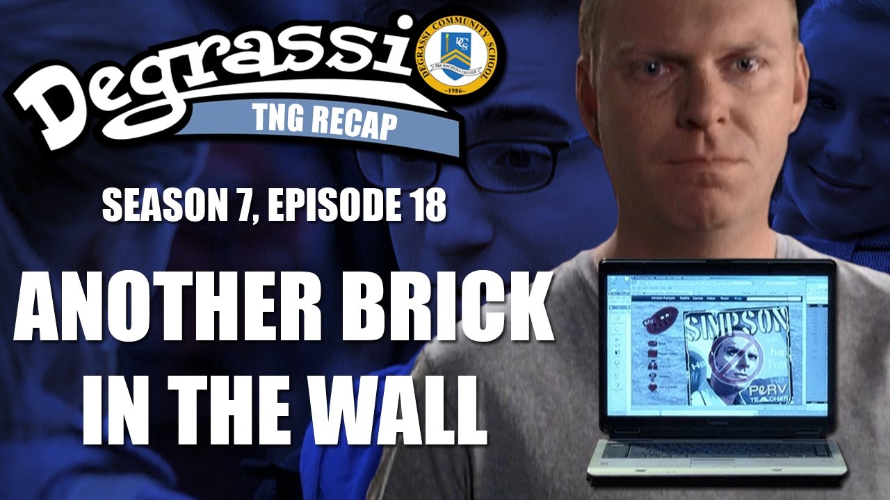 Degrassi: TNG Recap - Another Brick In The Wall (Degrassi Radio) - YouTube