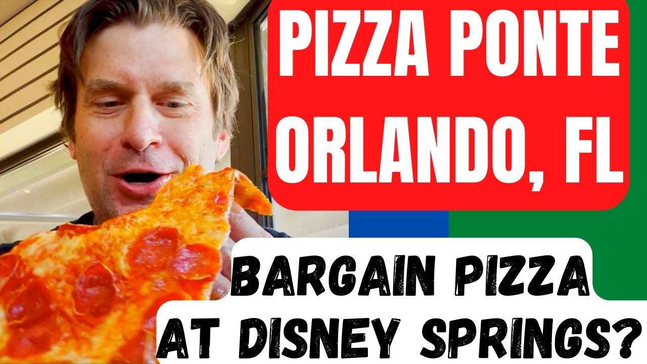 Pizza Ponte DISNEY SPRINGS FULL REVIEW - YouTube