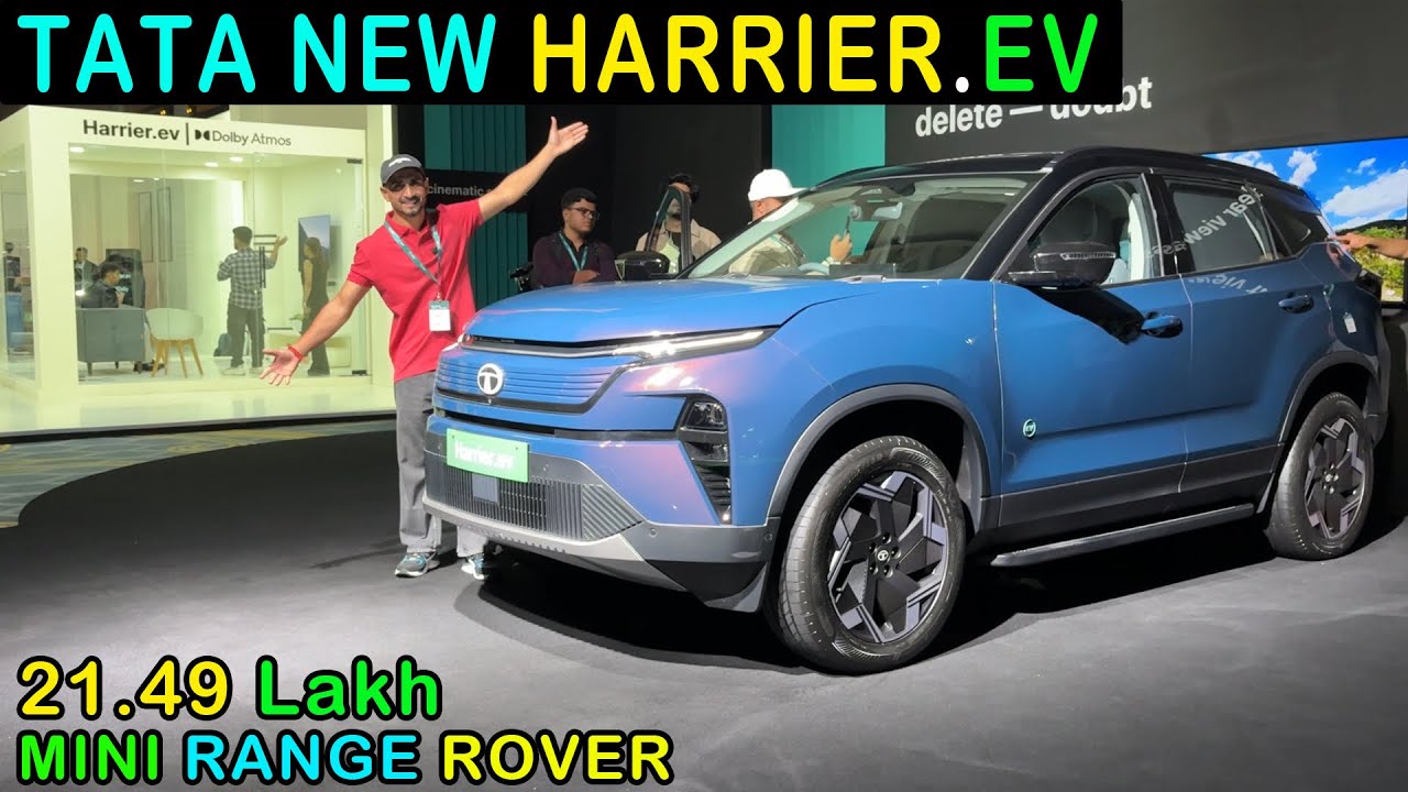 Tata New Harrier.EV 2025 | Mini Range Rover #m_ravithakur #harrierev ...