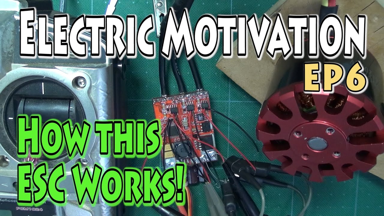 EP6 - Electric Motivation - How a Brushless Motor ESC Works - YouTube