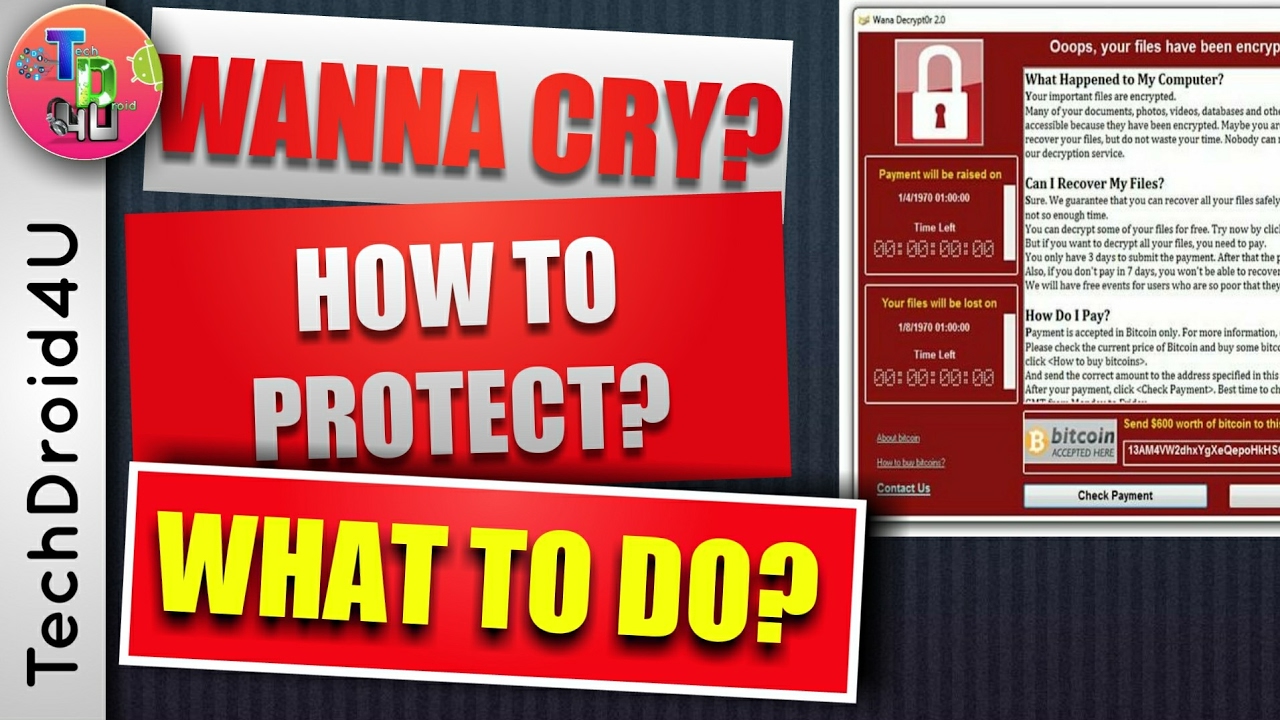 What is Wanna Cry Ransomware? | How to stay Safe| What to do if ...