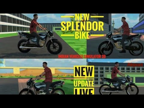 SPLENDOR MODIFIED 🥵 \ Indian Vehicles simulation 3d NEW UPDATE 🔥🤩 - YouTube