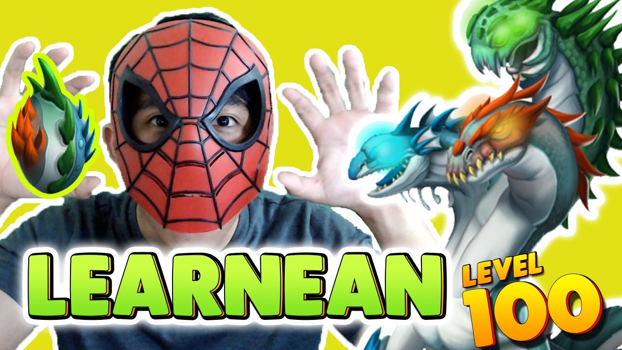 Monster Legends: Learnean level 1 to 100 - PVP Combat - YouTube