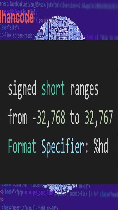 4 of 100ConceptOfC | short int | C programming | #100ConceptOfC #cprogramming - YouTube