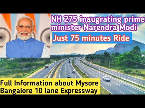 Full information about Mysore Bangalore 10 lane Expressway | prime ...