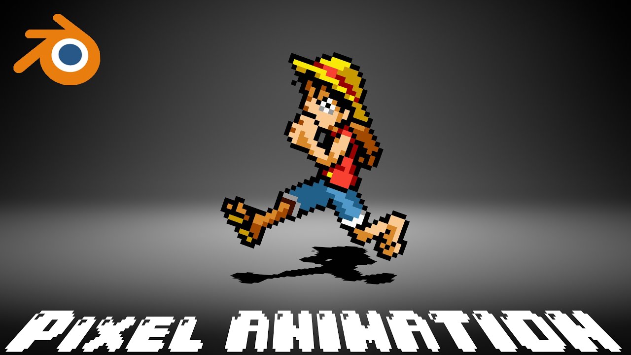 Pixel Animation in Grease Pencil - YouTube