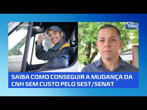 Programa do SEST/SENAT custeia mudança de categoria da CNH; saiba como se inscrever