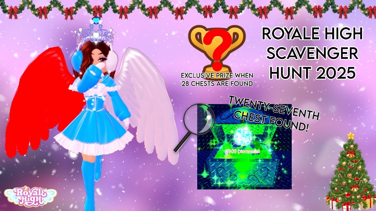 DAY 27 OF THE RH SCAVENGER ADVENT HUNT! ️ | Royale High Campus 4 - YouTube