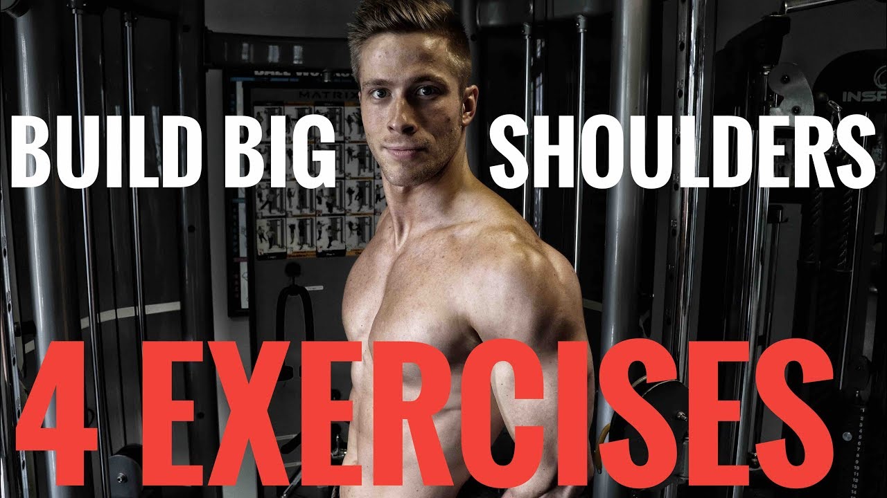 4 BEST Shoulder Exercises for 3D Delts! Build Bigger Delts Naturally ...