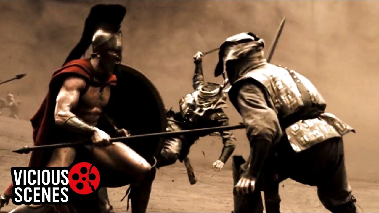 300 (2006) - Spartans Vs The Persians Scene | Vicious Scenes - YouTube