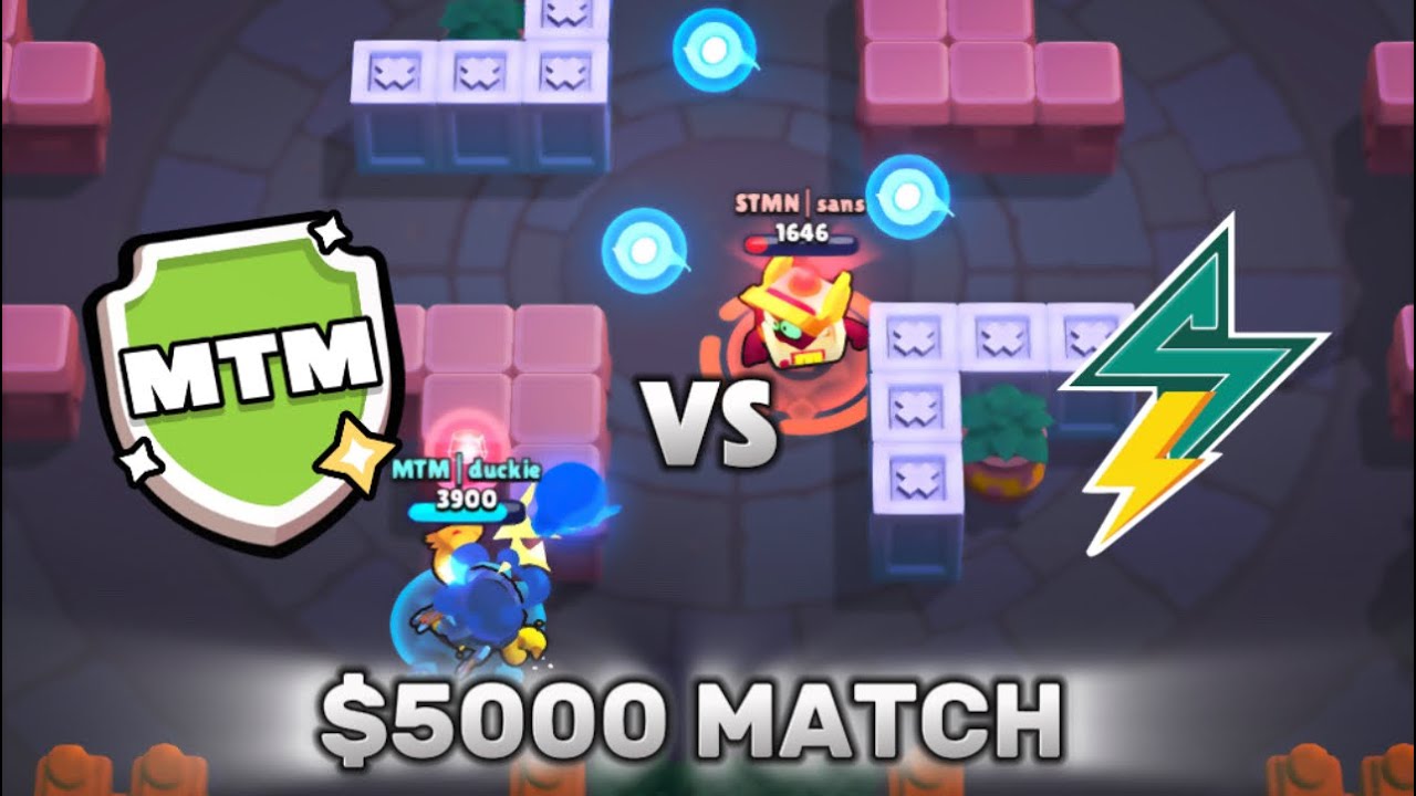 INSANE $5000 MATCH VS STMN ESPORTS | Brawl Duels S2 - YouTube