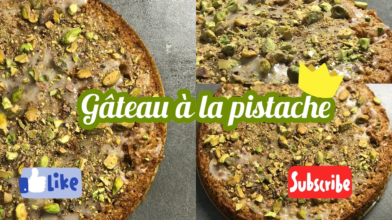 Gâteau à la pistache - facile et rapide à faire - YouTube