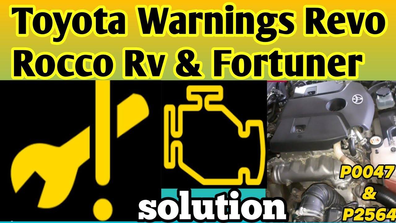 P0047 P2564 Hilux revo rocco fortuner engine load problems|gari load ...