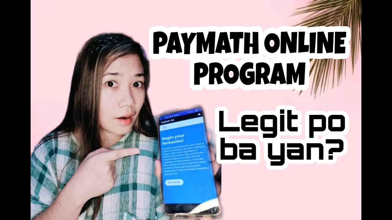 PayMath Online Program | Legit po ba talaga yan? - YouTube