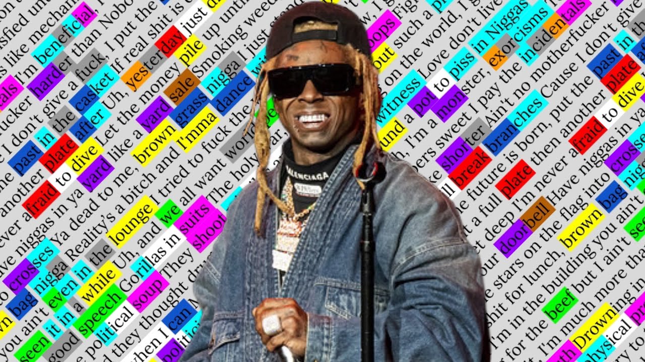 Lil Wayne, President Carter | Rhyme Scheme Highlighted - YouTube