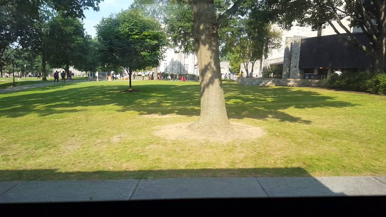 Riding the Bus Through Virginia Tech (McBryde Hall to Squires Student ...