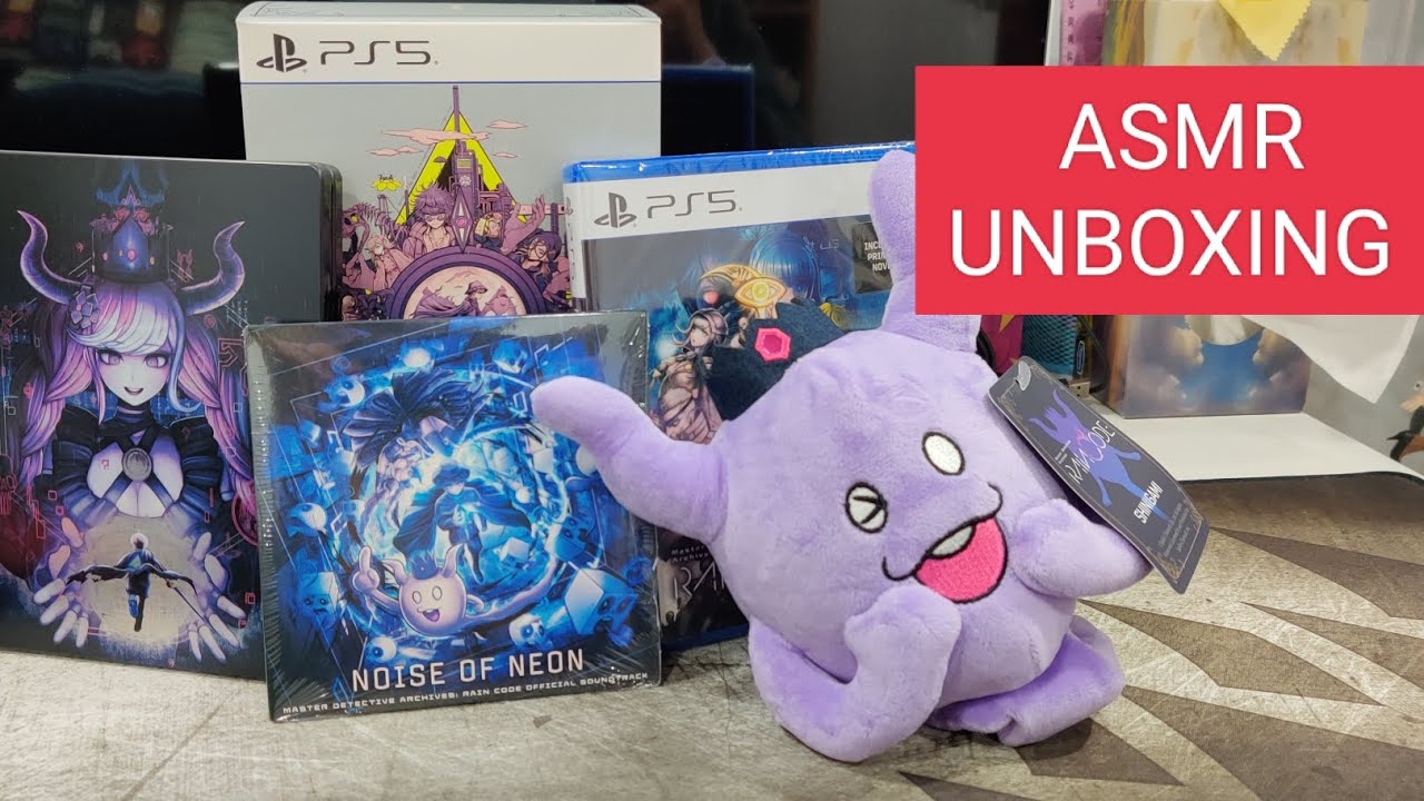 #ASMR Master Detective Archives: Rain Code Limited Edition Unboxing ...