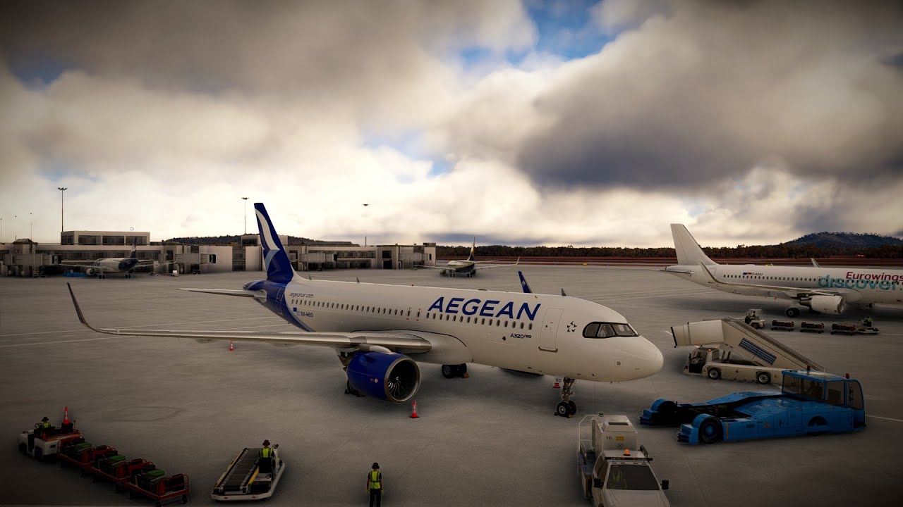 FLIGHT FROM ATHENS TO RHODES GAMEPLAY!! - YouTube