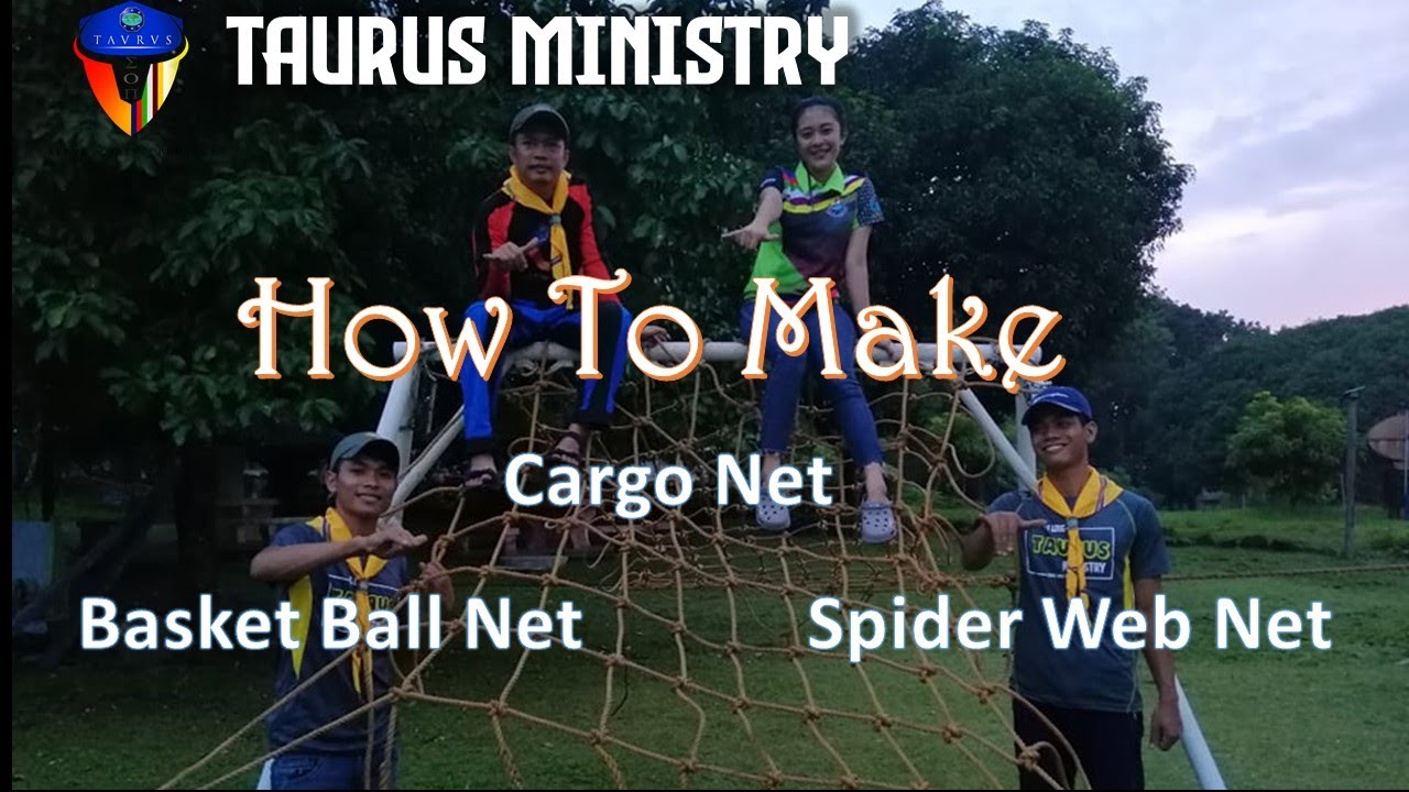 How to Make Cargo Net - YouTube