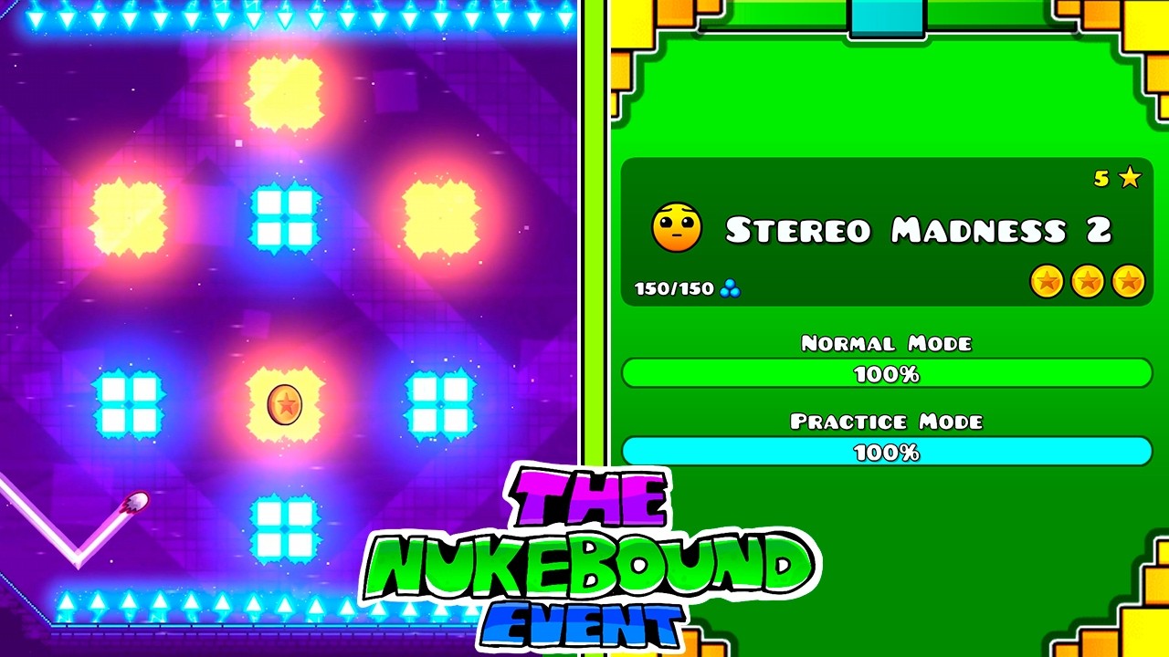 "Stereo Madness 2" by @MIAC_5 @marblenotfriendly | The NukeBound Event ...