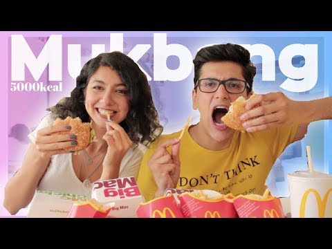 MUKBANG 🌭 🍔🍟 Eski Sevgilinden Neden Ayrıldın? (Çilem Akar)