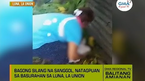 BP Sanggol nakita sa loob ng basurahan sa Digos City