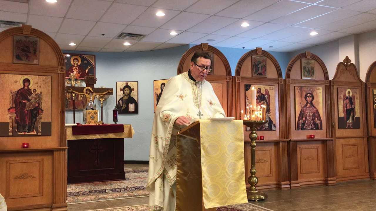 Fr. Basil's Homily 9/22/2019 - YouTube