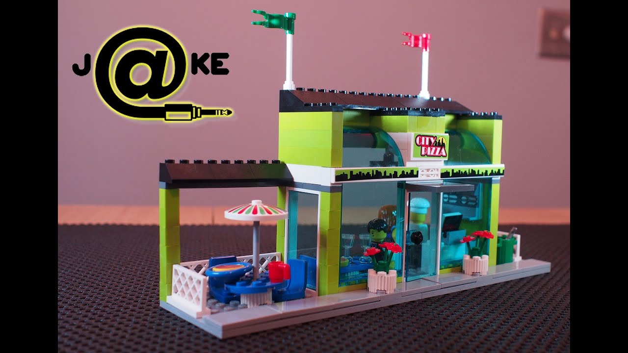 LEGO CITY Town Square 60026 Pizza Parlor 6 YR Old Jake Legos Beginner ...