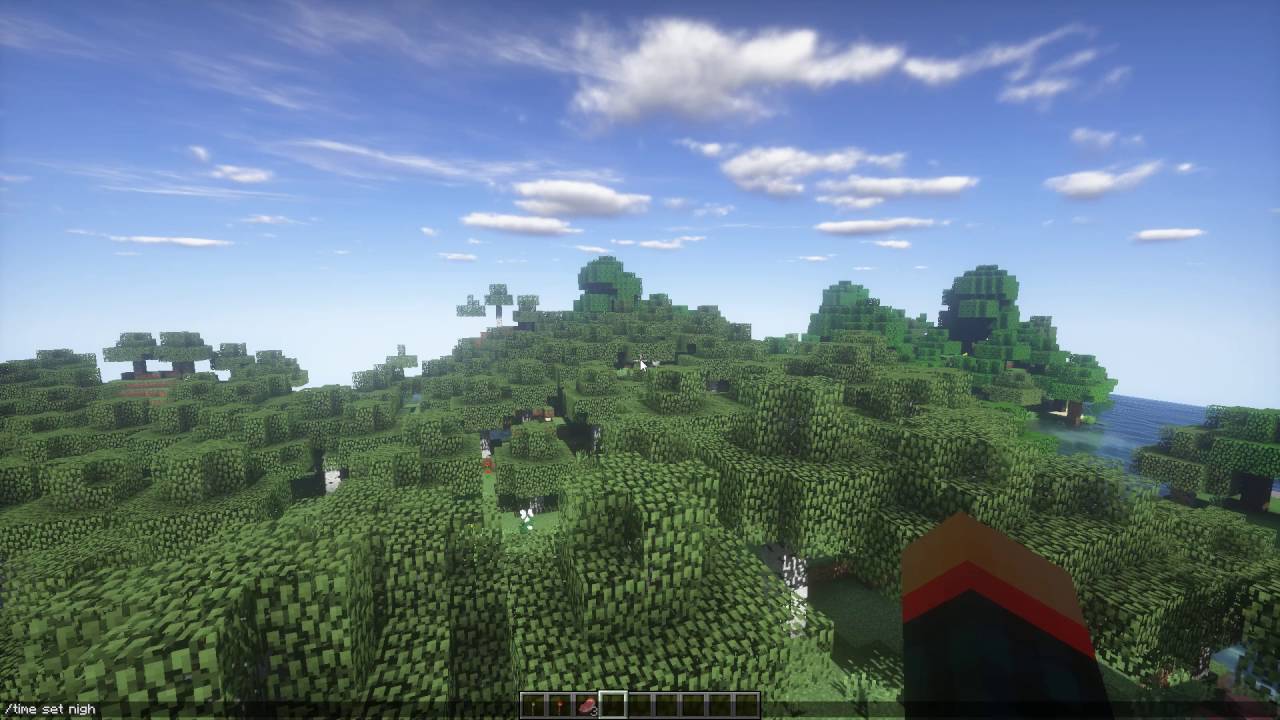 Nvidia GTX 1080 + Shaders = Epic Minecraft. - YouTube