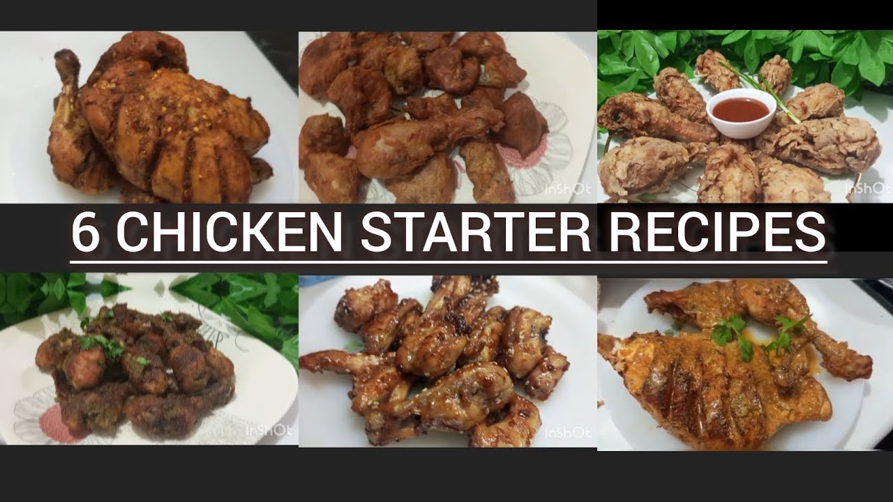 Clucking Good Starters: 6 Mouth-Watering Chicken Recipes - YouTube
