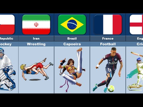 National Games From Different Countries - YouTube