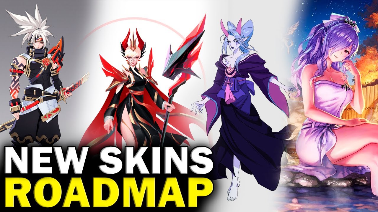 LEAKED New Skins Roadmap - League of Legends - YouTube