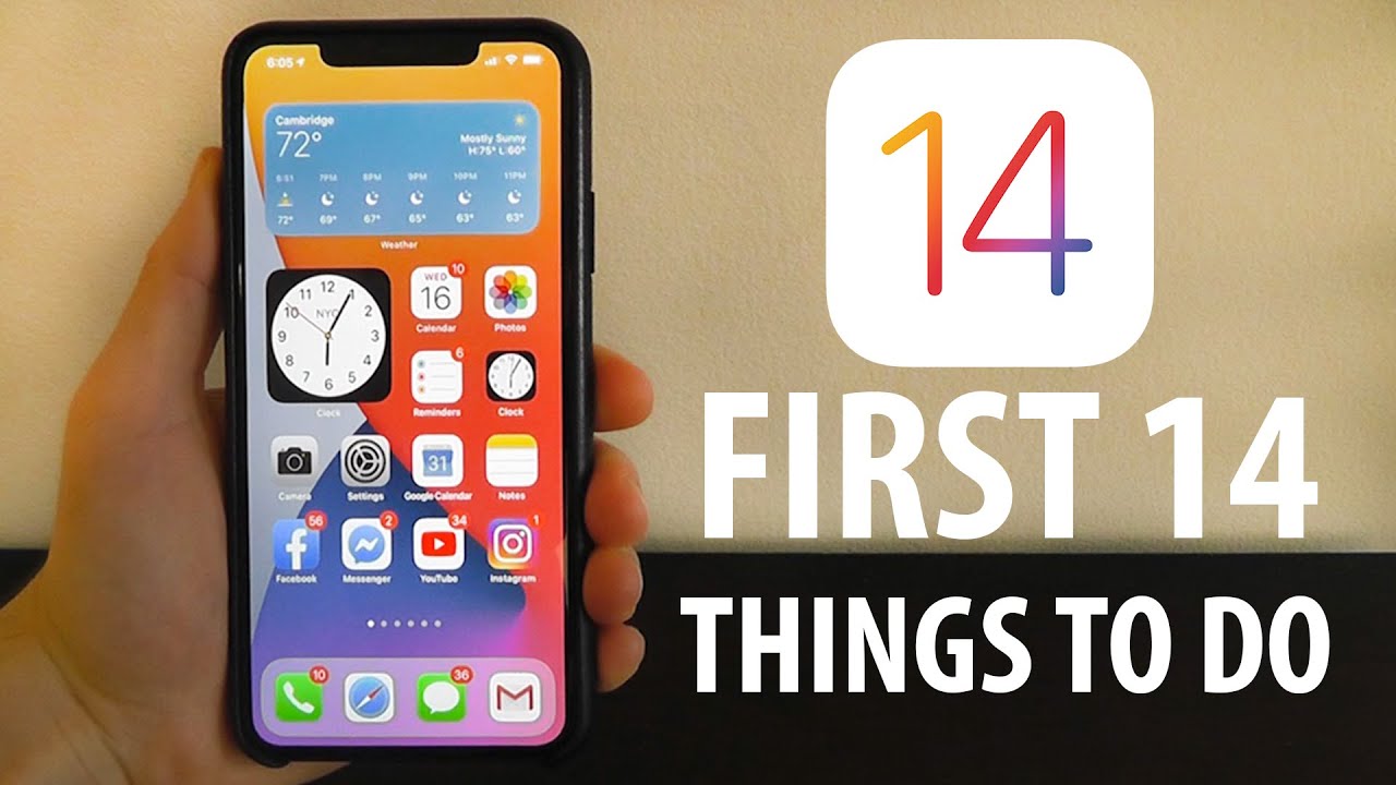 iOS 14 — First 14 Things To Do - YouTube
