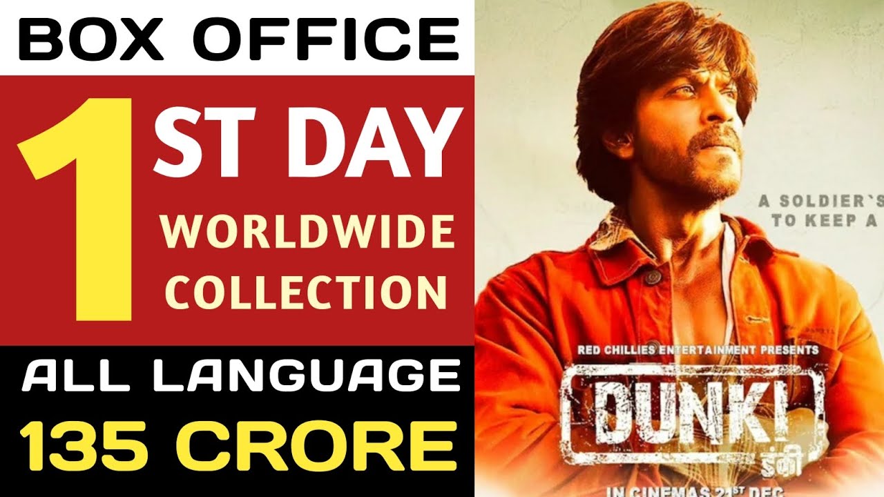 Dunki 1st Day Collection | Dunki First Day Collection | Dunki Box ...