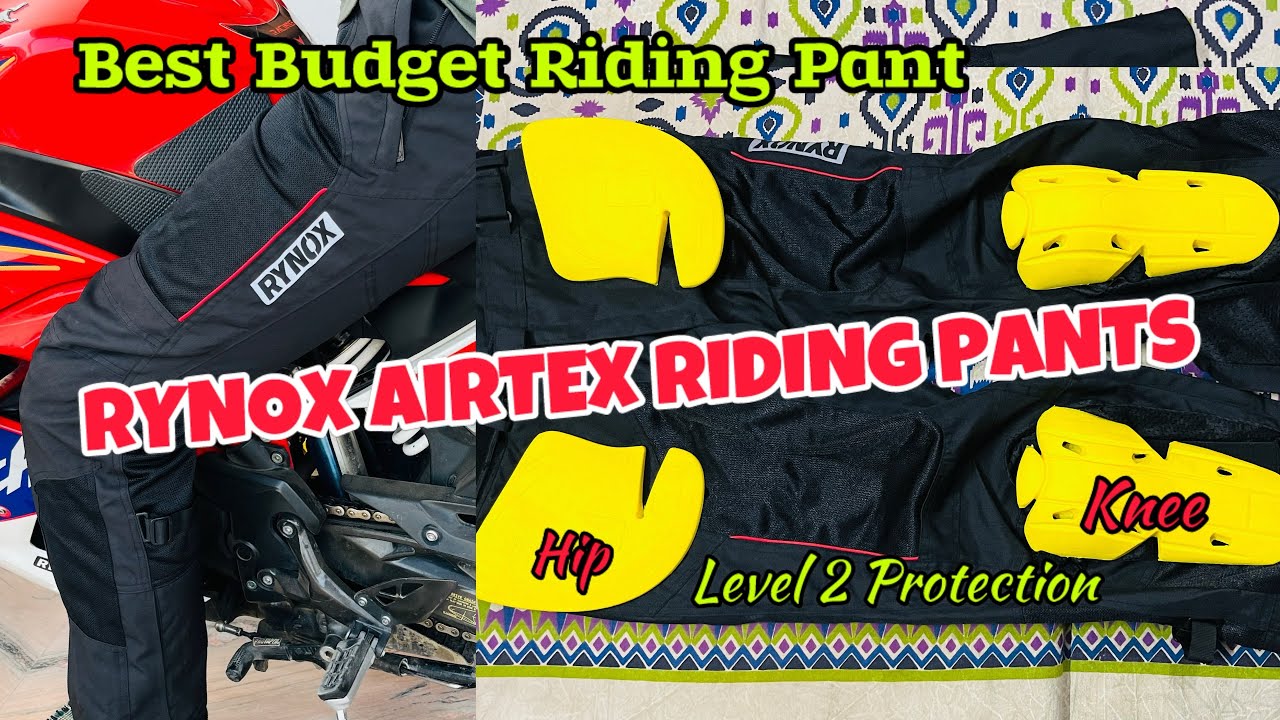 RYNOX RIDING PANT REVIEW | BEST RIDING PANTS UNDER 7k| AIRTEX PANTS ...