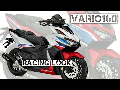 MODIFIKASI HONDA VARIO 160 RACING LOOK, KESAN ROBOTIC & SPORTY NYA ...