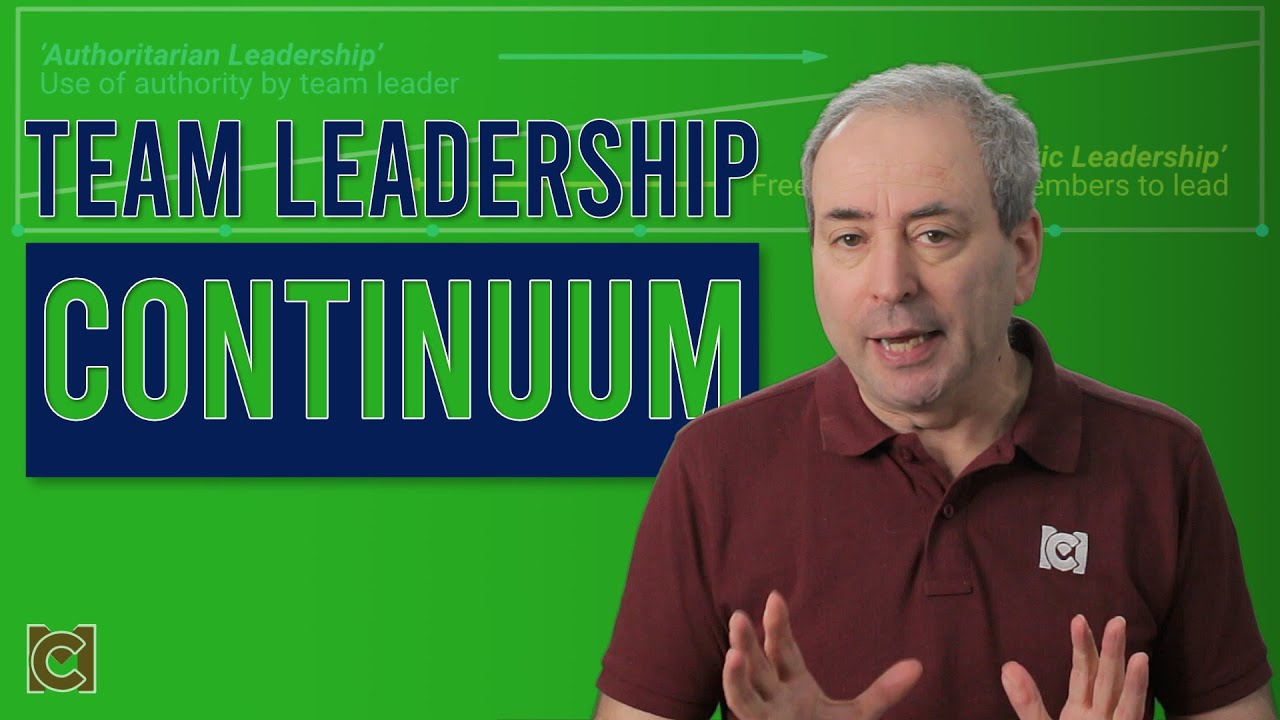 What is the Team Leadership Continuum? [Tannenbaum & Schmidt] - YouTube