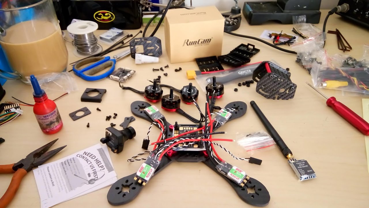 GB190 FPV Racing Quad Kit with Some Serious Hardware - YouTube