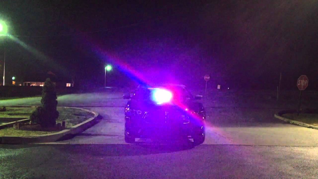 2012 Dodge Charger With Whelen Slim-Miser - YouTube