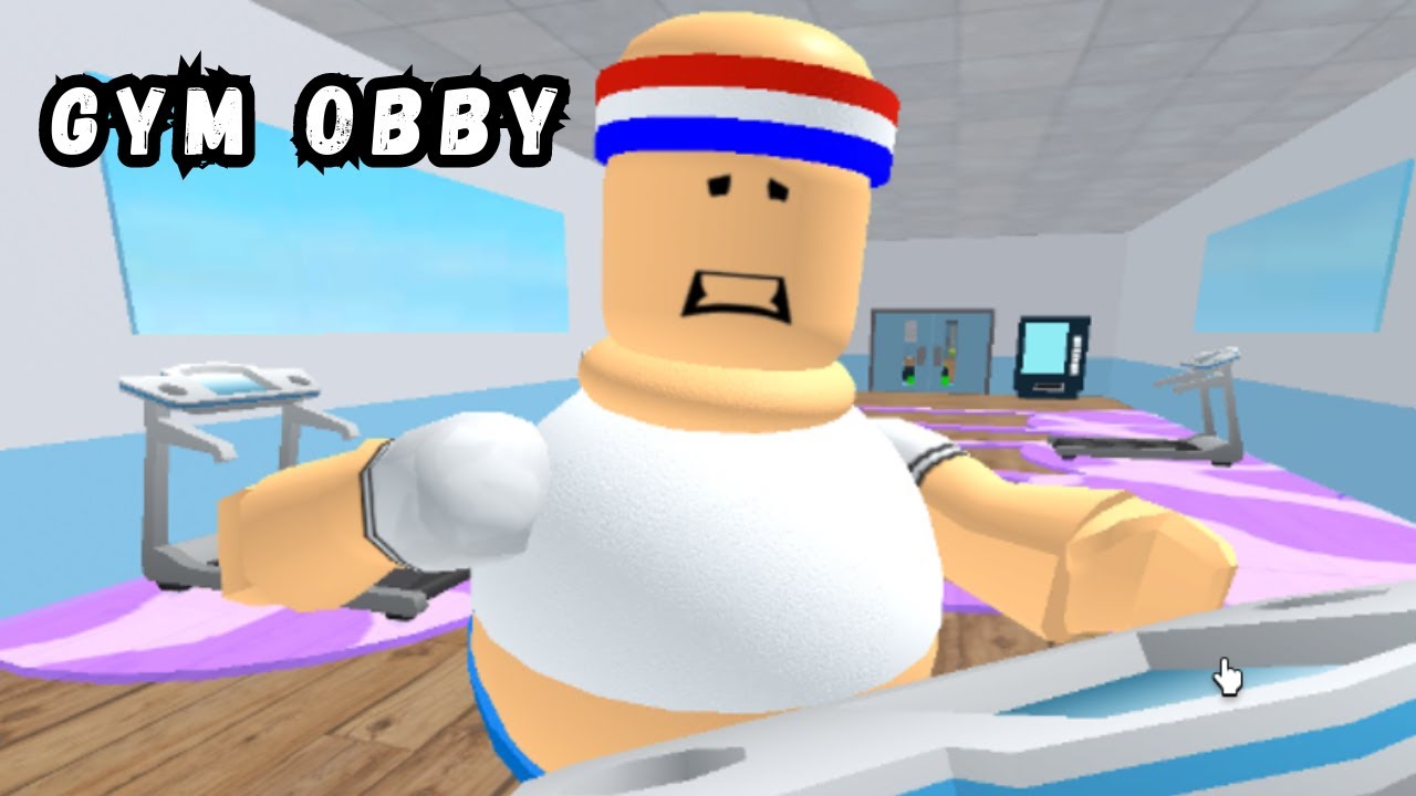 ESCAPE THE GYM OBBY GAMEPLAY ROBLOX - YouTube