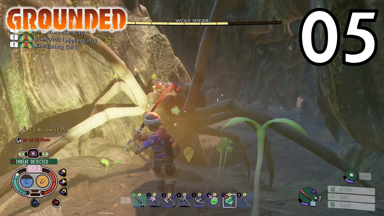 Let's Stream Grounded • 05 • The Stump Lab Outpost, and the Haze Lab ...