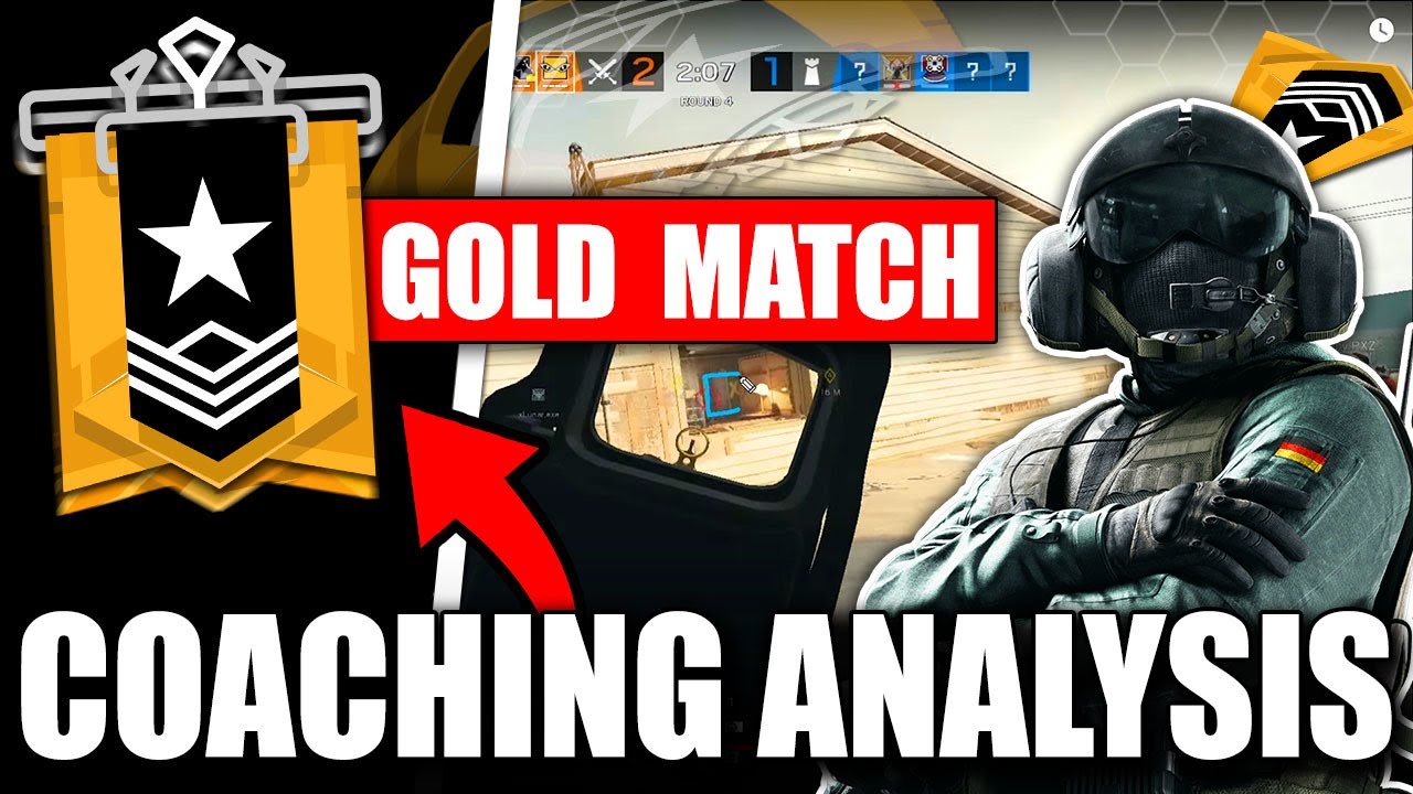 Coaching A Former GOLD Player With Great Aim : (Gold 3) - Rainbow Six ...