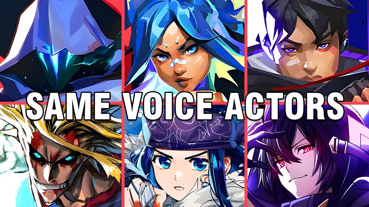 VALORANT All Characters Japanese Dub Voice Actors Seiyuu Same Anime ...